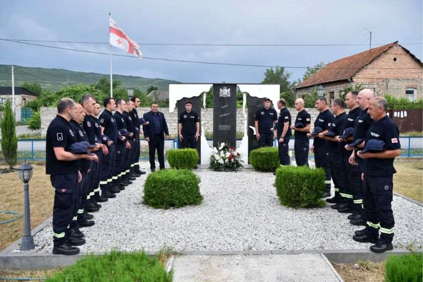 სახანძრო სამაშველო ძალების დეპარტამენტის წარმომადგენლებმა 13 ივნისს